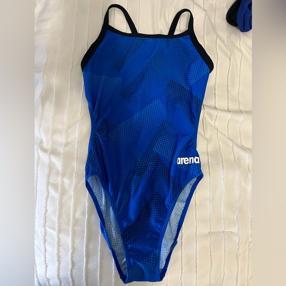 arena | Swim | Arena Blue One Piece Swimsuit | Poshmark